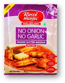 Rasoi Magic No Onion No Garlic Paneer Butter Masala 45g Unique : Amazon ...