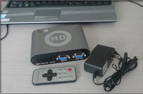 Amazon.com: Hd BOX PRO Color Ypbpr Component to VGA Video Audio ...