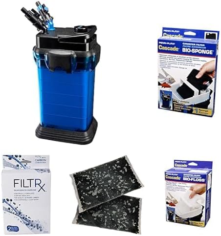 Amazon.com : 5 Piece Bundle Penn-Plax Cascade All-in-One Aquarium ...