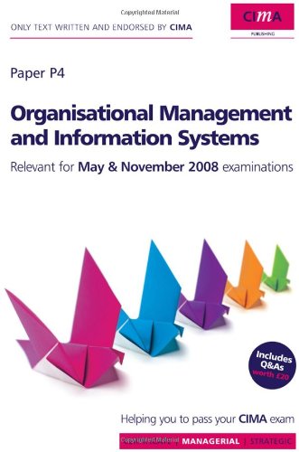 CIMA Official Learning System Organisational Management and Information ...