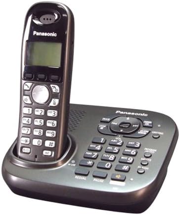 Panasonic KXTG7341EB Dual Keypad DECT Telephone & Answering Machine ...