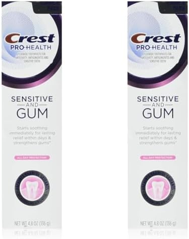 Amazon.com: Crest Pro-Health Sensitive and Gum All Day ...