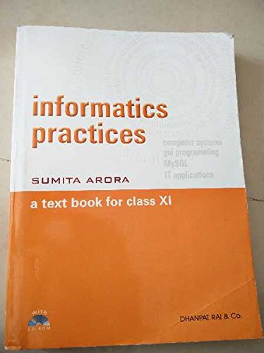 Sumita Arora, Informatics practices class 11 : Amazon.in