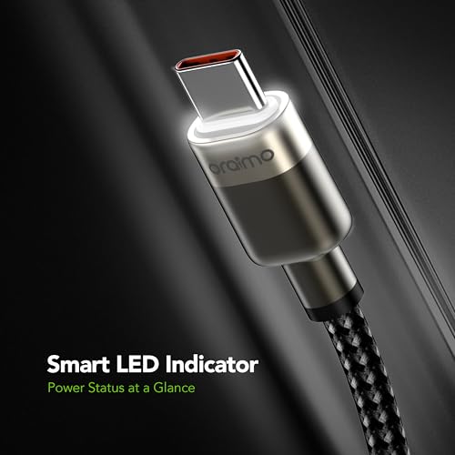 Oraimo USB C to USB C Cable 1 Metre,Type C Fast Charging Cable, Nylon ...