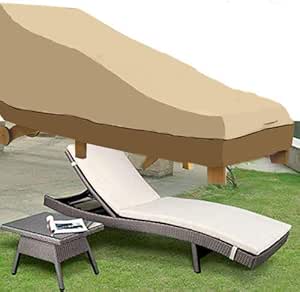 mychoose Outdoor Sun Lounger Cover Garden Sunbed Cover Anti-UV ...
