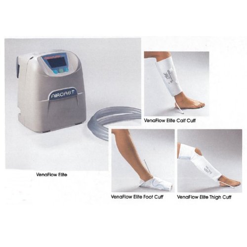 Aircast 3042 VenaFlow Elite System Calf Cuff, XL, 22" Circumference, 11 ...