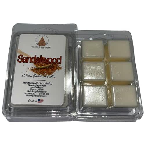 Amazon.com: Handpoured Scented Wax Melts | Soy Blend Wickless Fragrance ...