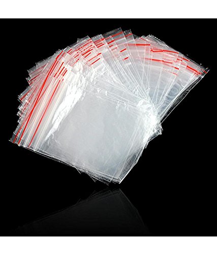 Buy Marketvariations Zip Lock Plastic Covers Self Sealing Storage Pouch ...