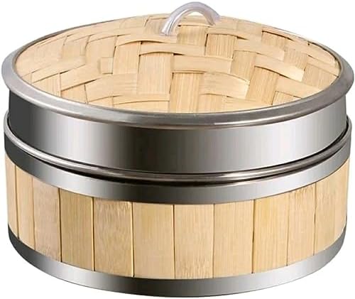 Shoppers Hub PNQ Premium 20cm (8 Inches Diameter Approx) SS Ring Dimsum ...