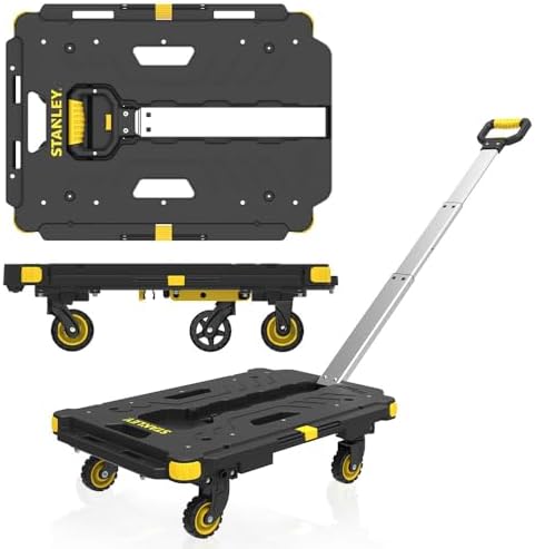 Stanley SXWT-PC532-SP Utility Platform Dolly Cart with 137 kg Capacity ...