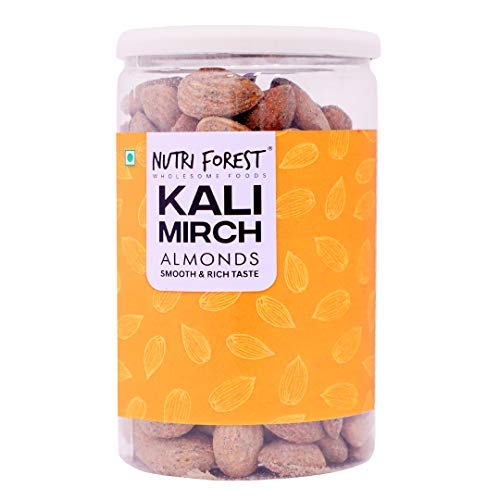 Nutri Forest Black Pepper Coated Almonds Kali Mirch Badam- Best Offers ...