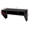 Amazon.com: Sturdy Wall Mounted Floating Computer Table Desk with ...