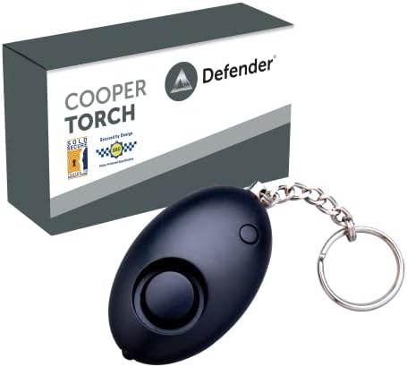 Defender Cooper Personal Attack Alarm with LED Torch - Personal Safety ...