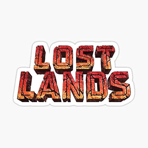 Amazon.com - decals Lost Lands Sticker - Red, Retro, Waterproof, Powder ...