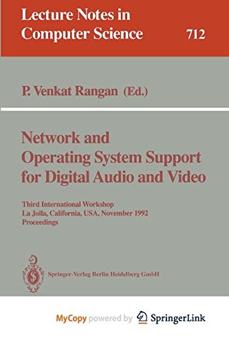 Network and Operating System Support for Digital Audio and Video: Third ...