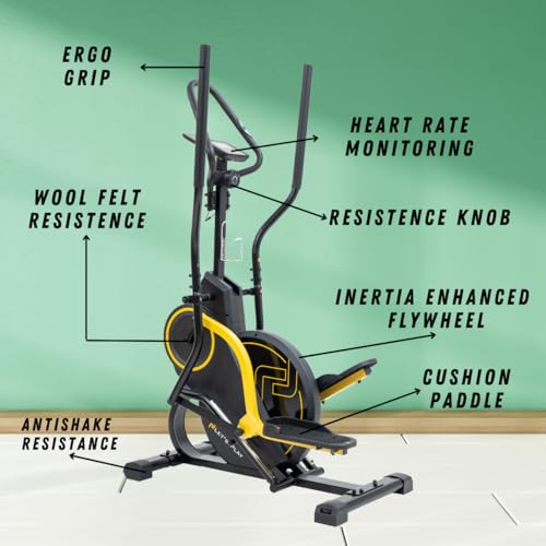 LET'S PLAY 3 in 1 Elliptical Trainer, Vertical Climber and Cross ...