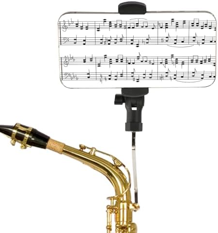 Amazon.com: Alto Saxophone Phone Holder, Sax Lyre Music Clip 4mm Square ...