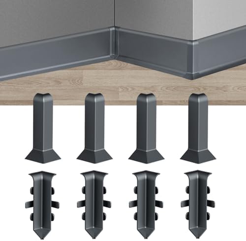 Qiveno Baseboard Corner Blocks 1.57inch Width, Self Adhesive 4 Inner ...