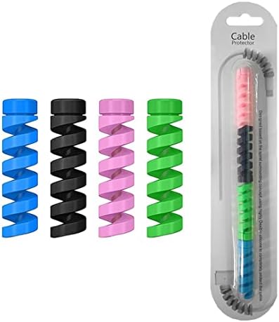 HUMBLE® Spiral Charger Cable Protector Data Cable Saver Charging Cord ...