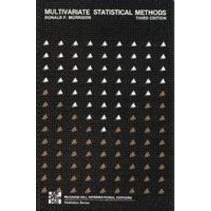 Multivariate Statistical Methods: Manly, Bryan F.J.: 9780071008150 ...