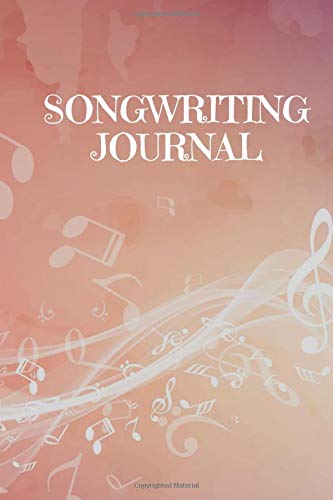 Song Writing Journal for Kids & Teens - Blank Pages with Lined & Staff ...