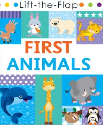 First Animals - Lift the Flap Activity Kids Books - Childrens Books ...