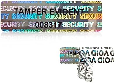 300pcs Tamper Proof Hologram Stickers high Security Seal Warranty ...