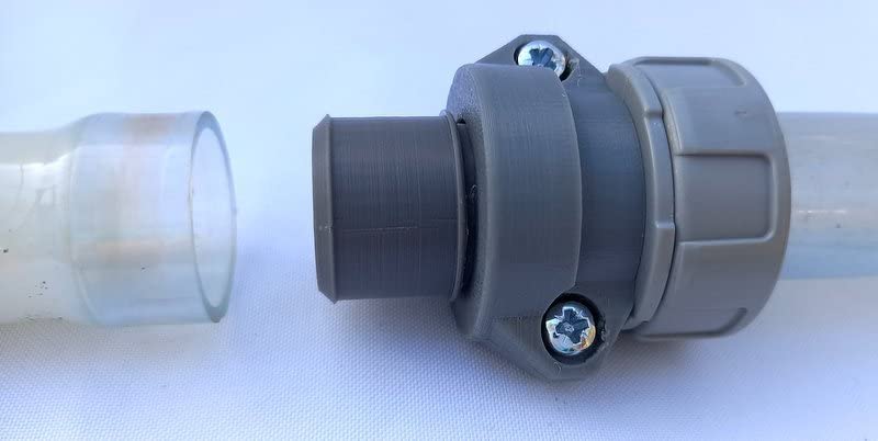 Lazy spa Compatible Water Pipe Fitting B/C x2 Connector + Seals fits ...