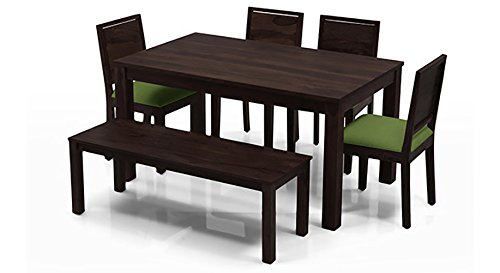Urban Ladder Arabia - Oribi 6 Seater Dining Table Set with Bench ...