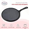 Amazon.com: Alpine Cuisine 10-Inch Cast Iron Comal & Flat Griddle | Pre ...