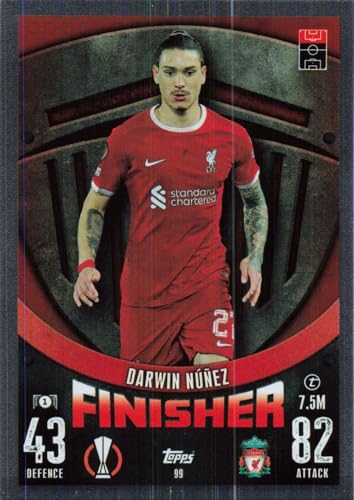 Topps Match Attax 2023 2024 Darwin Nunez Finisher Trading Card – BigaMart