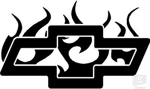 SIGN EVER Chevrolet Logo Stickers Suitable for Car Sides Door Bumper ...