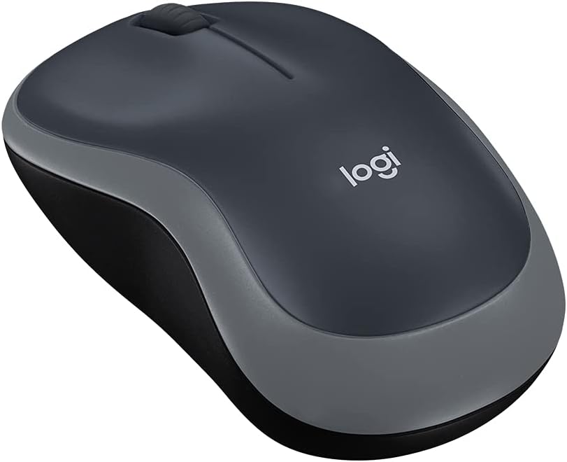 Amazon.co.jp: ロジクール ワイヤレスマウス 無線 マウス M186CG 小型 電池寿命最大12ケ月 無線マウス M186 グレー 国内正規品 : パソコン・周辺機器