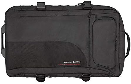 Dunlop Sports CX Performance Wheelie Bag, Black/Red