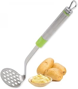 Amazon.com: Potato Masher, Thickened Design with Multiple Round Holes ...