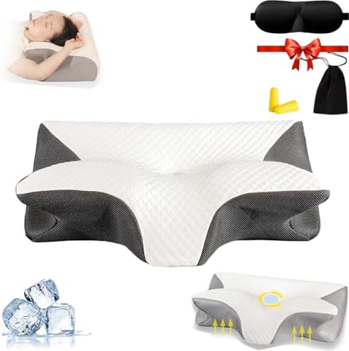 Amazon.com: Cobio Contour Relief Pillow, 2024 Best Memory Foam Neck ...