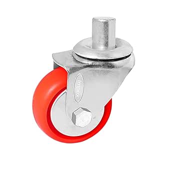 Heavy Duty 360 Degree Swivel Single Castor Wheel Pillar Type/Pin Type ...