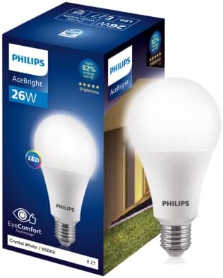PHILIPS 26-watt LED Bulb |AceBright High Wattage LED Bulb| Base: E27 ...