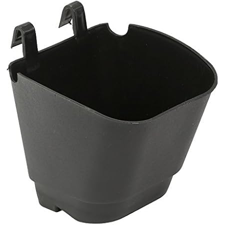 Buy CAPPL Plastic Vertical Garden Wall Hanging Pot, (Black, Standard ...