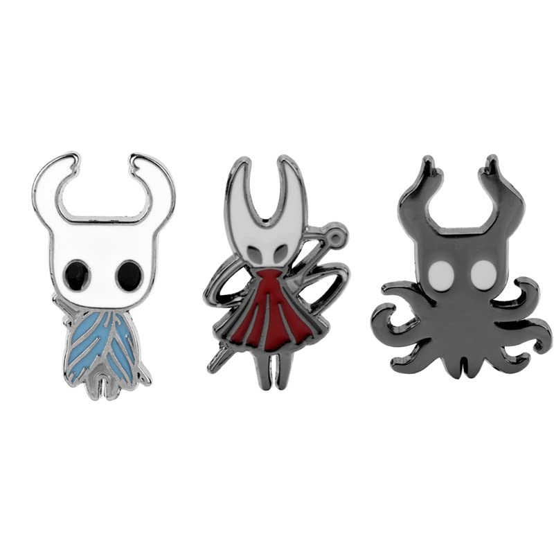 Amazon.com: Cute Hollow Knight Badge Pin Hollow Knight SEER Brooch ...