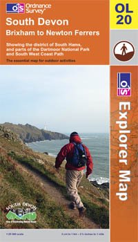 South Devon, Brixham to Newton Ferrers OS Explorer Map OL20: Amazon.co ...