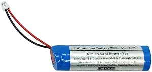 Amazon.com: 800mAh 3.7V Replacement Battery For Datalogic BT-7 ...