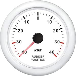 KUS DN85mm Rudder Angle Gauge 0-5K with Rudder Sensor (WW) : Amazon.ca ...