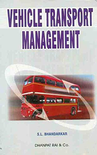 Buy Vehicle Transport Management Book Online at Low Prices in India ...