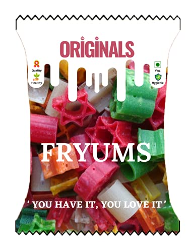 Originals™ Mix Fryums (Colorful) | Healthy Indian Snack | 400 grams ...