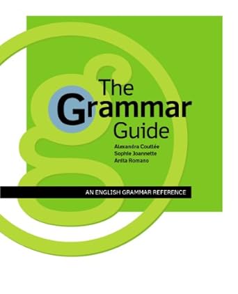 Grammar Guide : An English Grammar Reference | Amazon.com.br