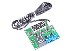 KNACRO -50 ℃ ~ + 125℃ Digital Display Temperature Control, Precision Temperature Controller ...