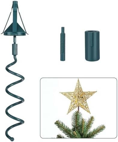 Amazon.com: SZKERUI Christmas Tree Topper Holder, Planar Holiday ...
