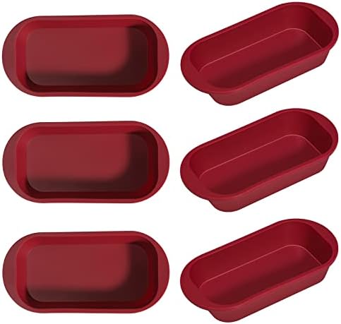 Amazon.com: Wilton Easy-Flex Silicone 4-Cavity Mini Loaf Pan for Breads ...