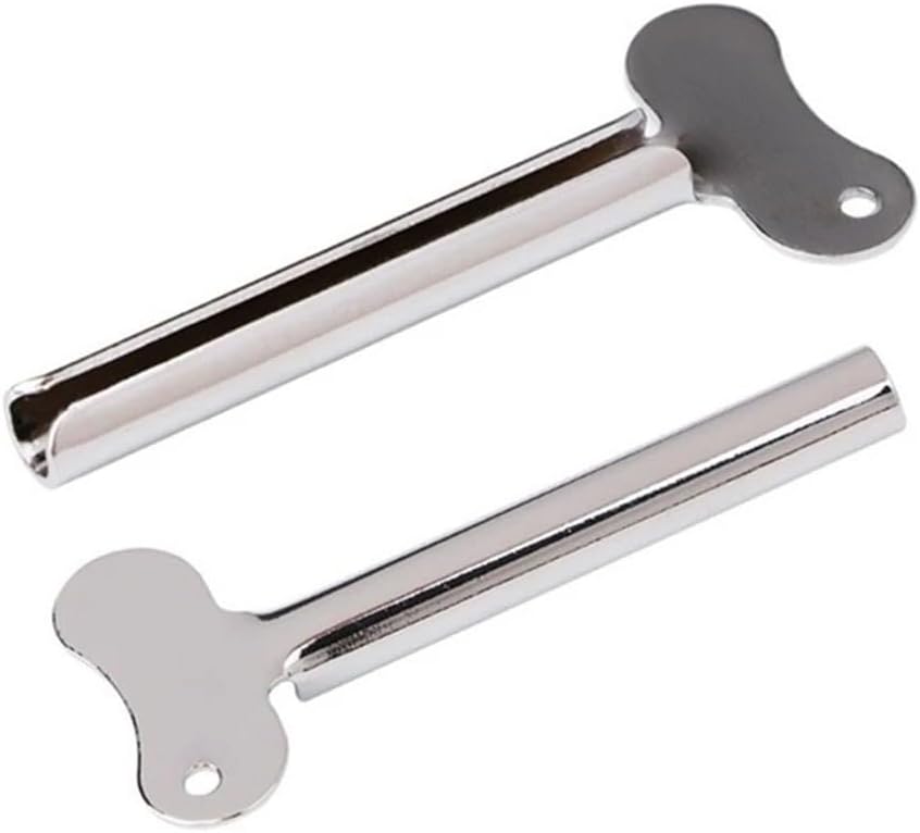 Amazon.com: 2Pcs Stainless Steel Toothpaste Squeezer, Tube Key ...